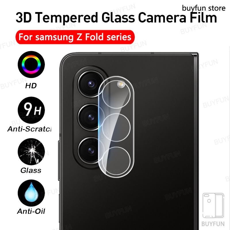For Samsung Z Fold 7 6 5 4 3 5G zfold6 fold6 Camera Lens Film Tempered ...