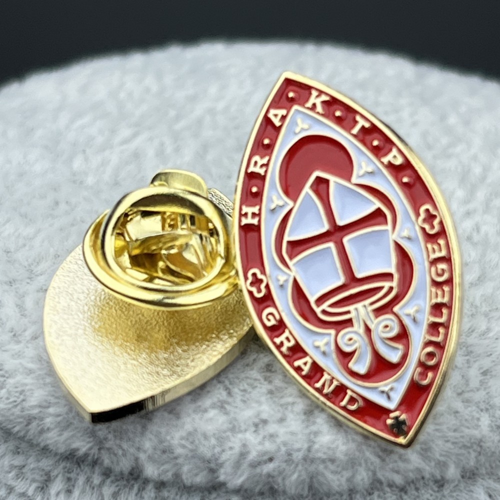 Fashion Accessories Knight Templar Priests Lapel Pin Collar Pin Size 1 ...
