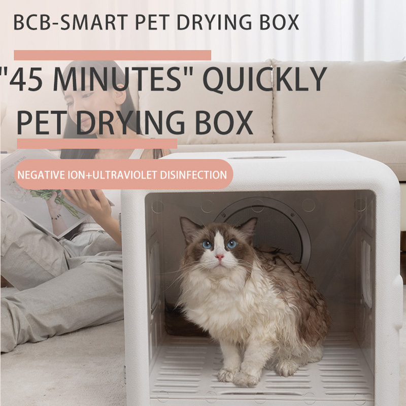 Pet drying box cat and dog drying box smart pet hair dryer ultraviolet ...