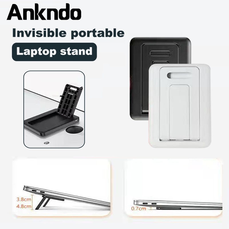 Ankndo Laptop Stand For Computer Keyboard Holder Mini Portable Legs ...