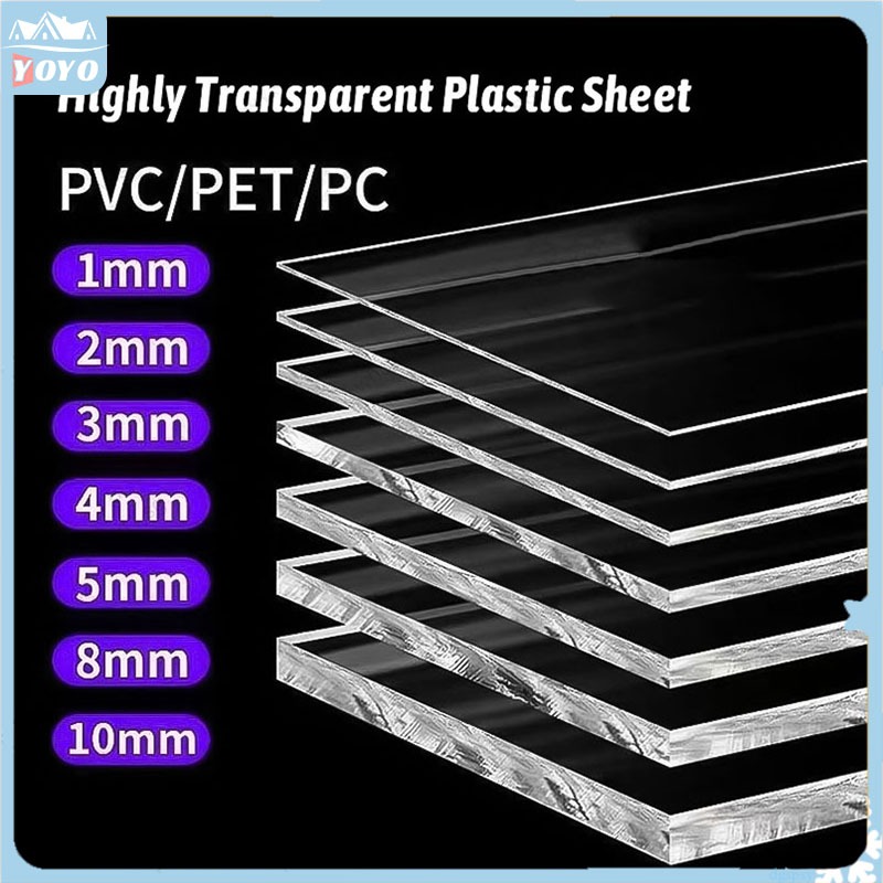 Highly transparent plastic sheet hardboard acrylic sheet pvc sheet pc ...