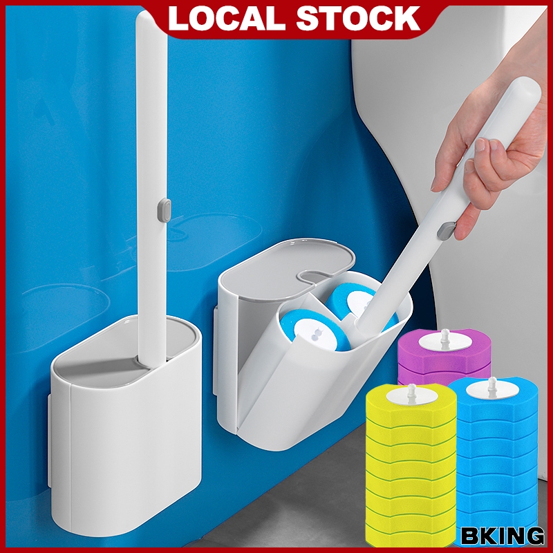 Disposable Toilet Bowl Cleaner Brush | Shopee Singapore