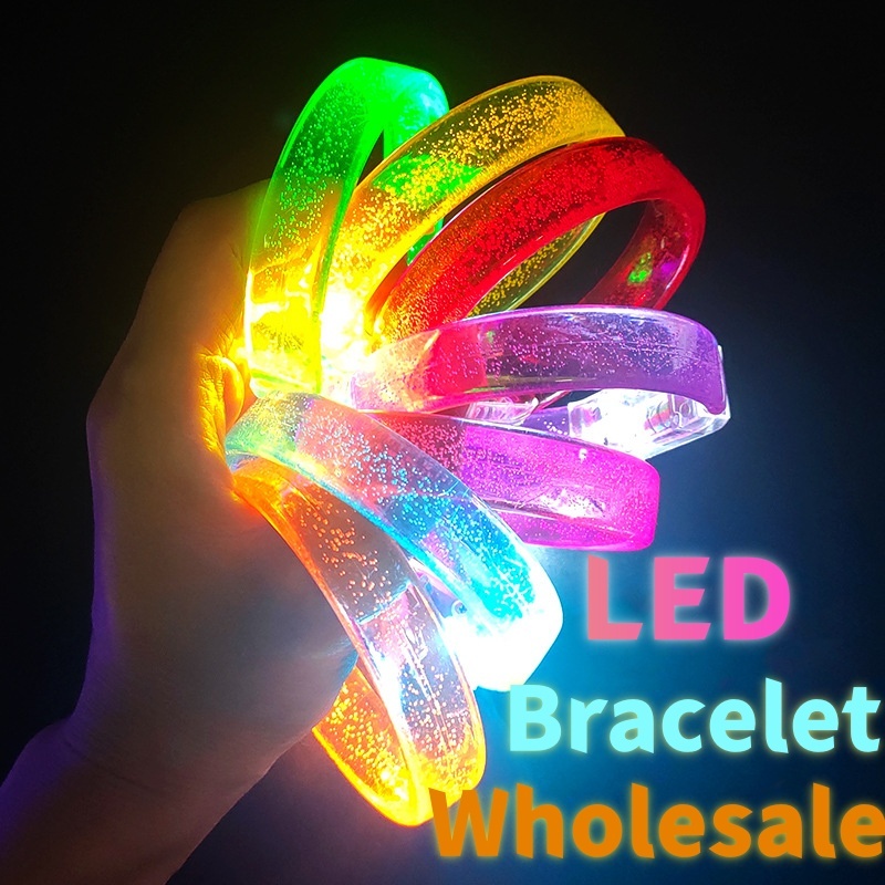 🎉𝐒𝐆 𝐋𝐨𝐜𝐚𝐥🎉 LED Bracelet Concert Lights Childrens day Gifts Party 8 ...