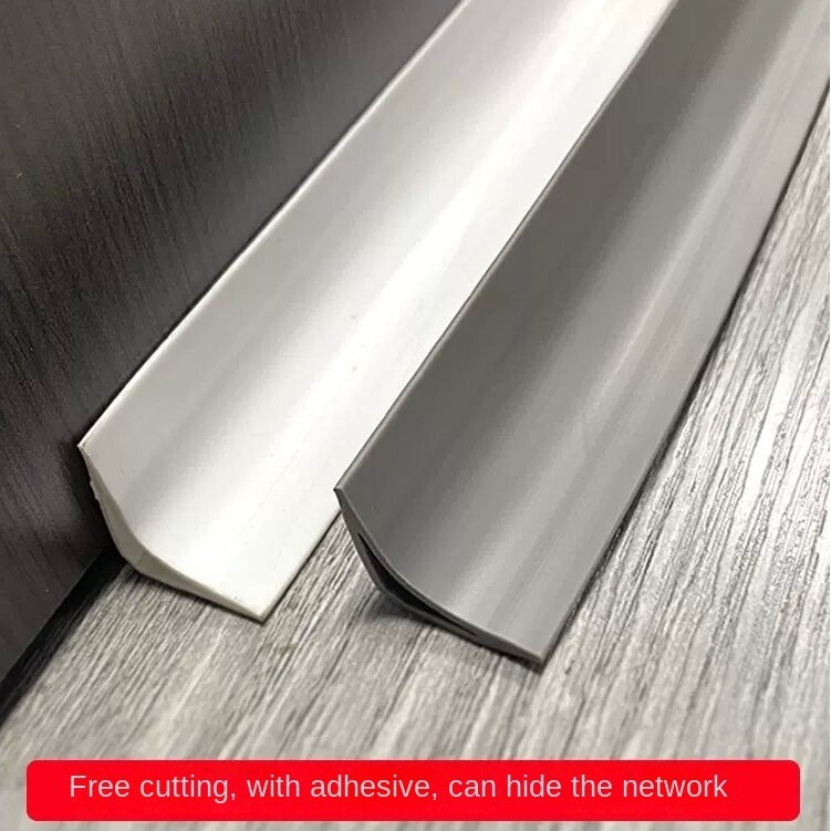 Pvc Decorative Strip Arc Corner Protector Strip Self-Adhesive Nosing ...