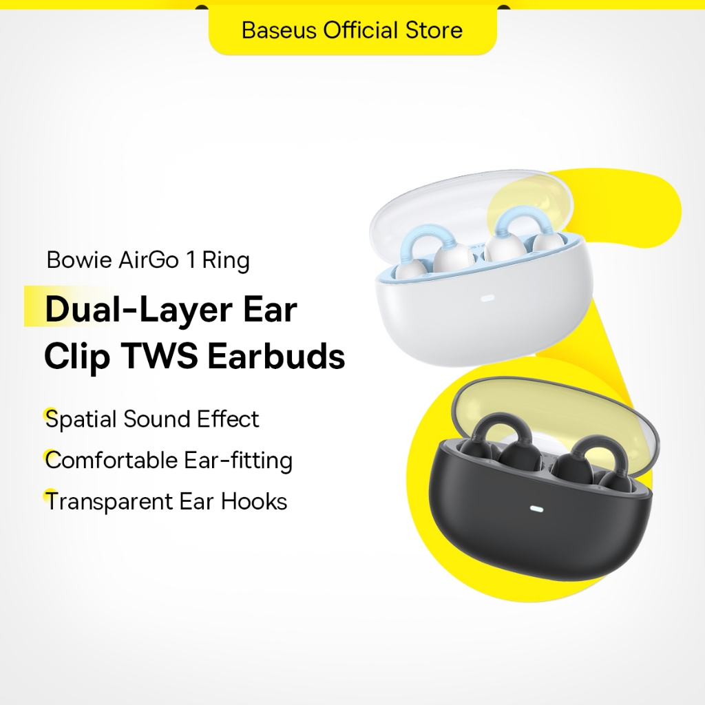 Baseus Bowie AirGo 1 Ring TWS Earbuds Wireless Earphones Conduction ...