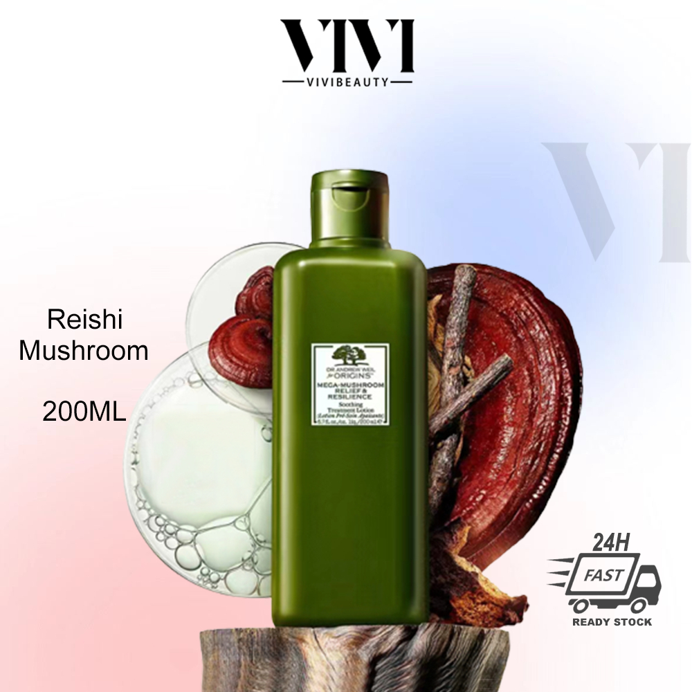 Origins Mega-Mushroom Toner Relief&Resilience Scera 200ml,Skin Soothing ...