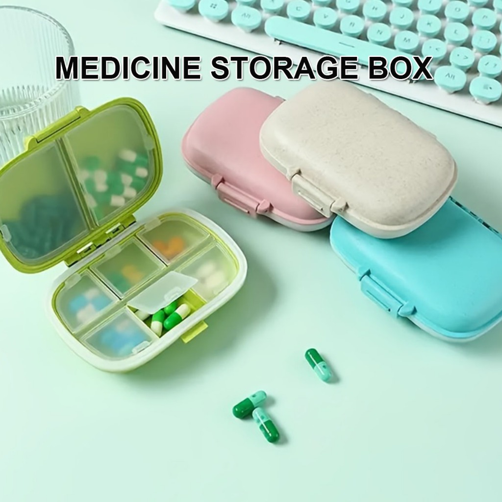 Pill Medicine Box Pill Organizer Pill Container Portable Pill Storage ...