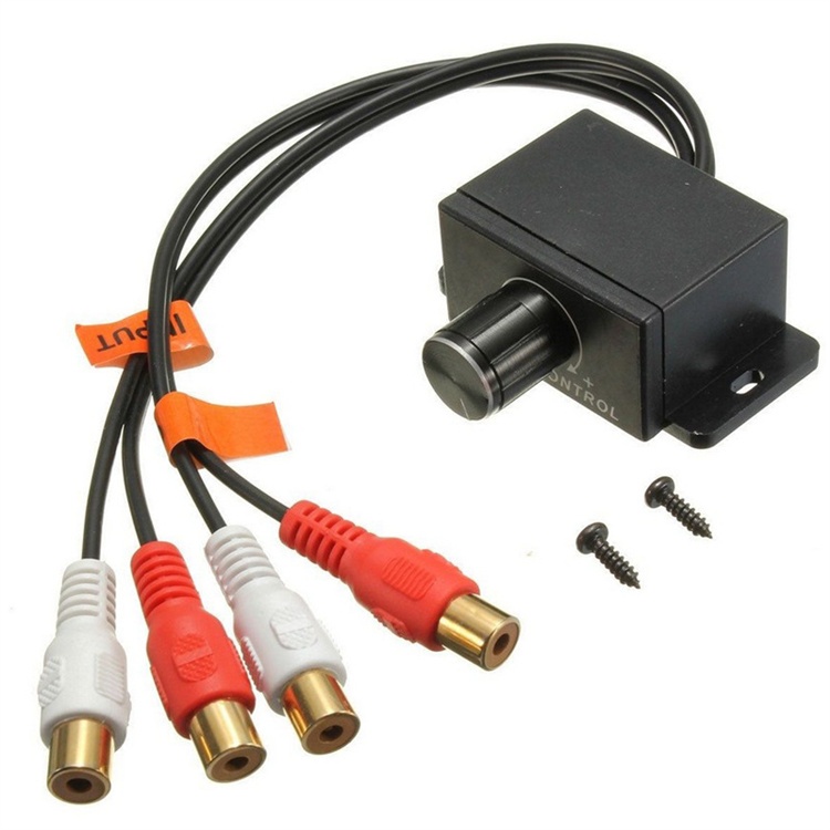 Car Amplifier Volume Adjuster / Potentiometer RCA Female Input And ...