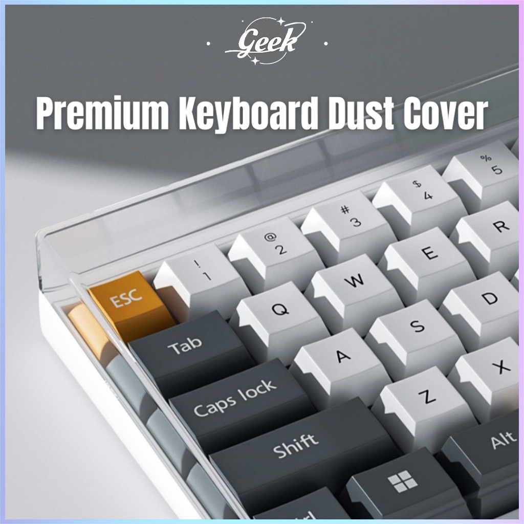 Premium Keyboard Dust Cover High Quality Clear Plexiglass | Shopee ...
