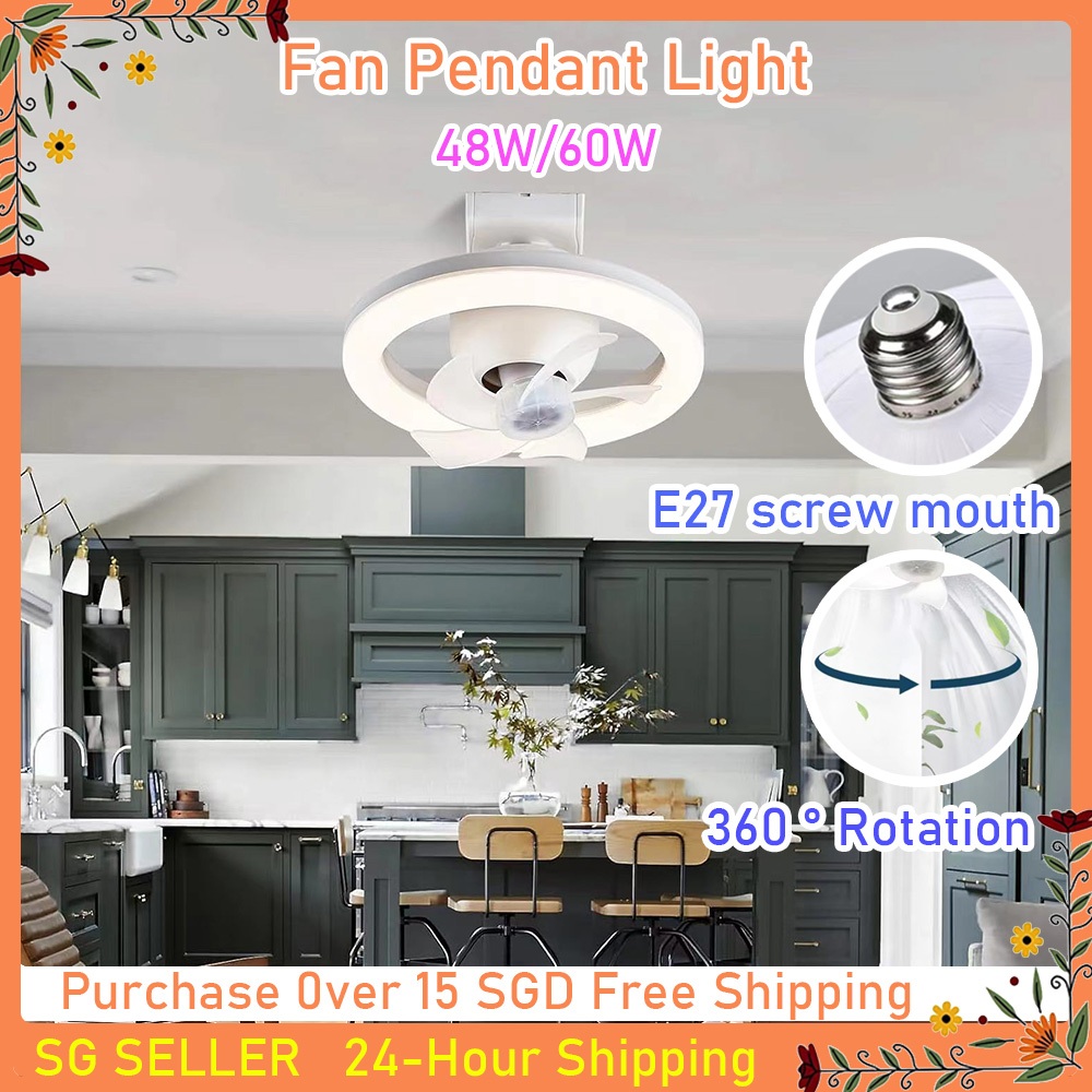 SG SELLER Ceiling Fan Smart Ceiling Light & Ceiling Fan With Led Light ...