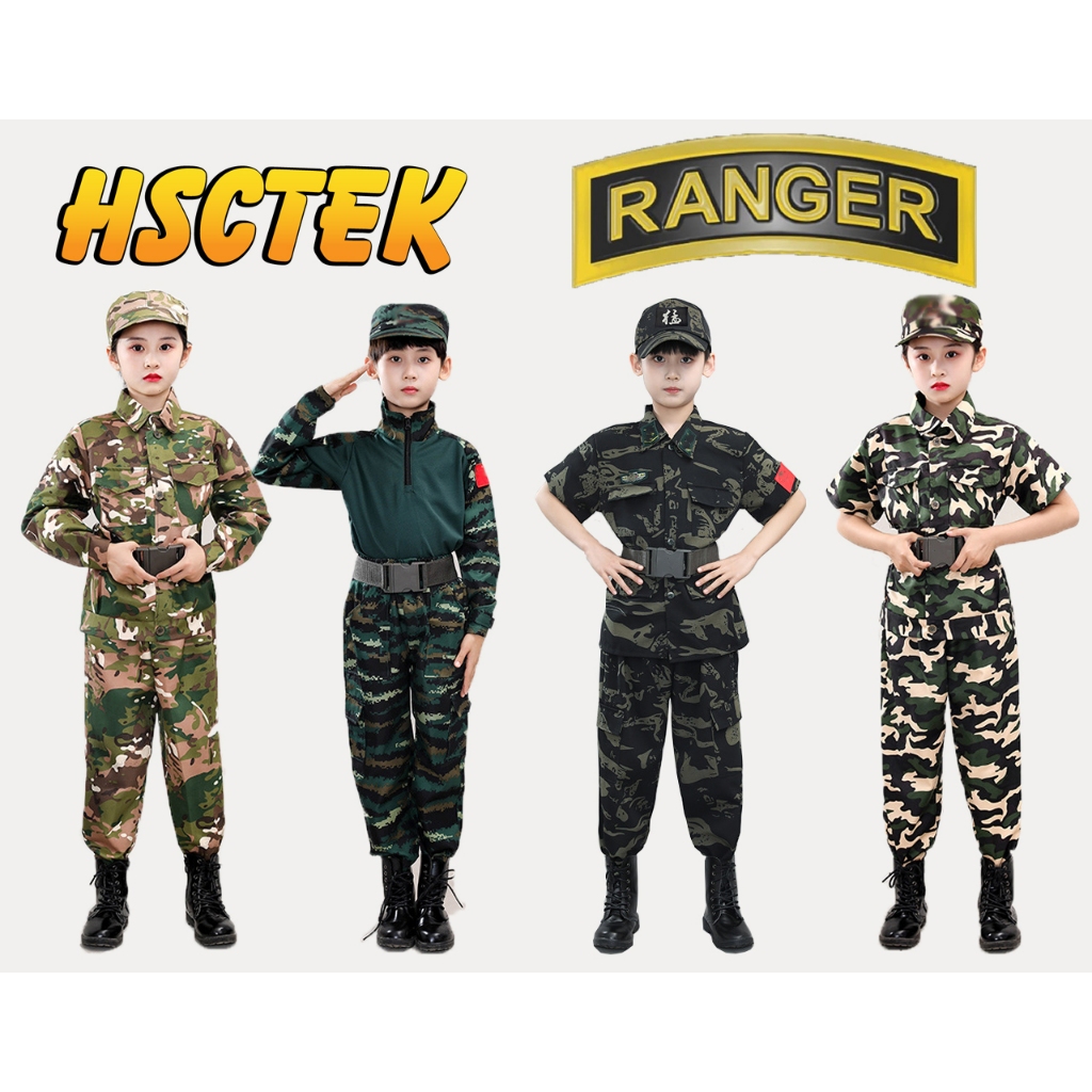 Career Army Costume for Kids, Soldier Costume for Boys Girls, Military ...