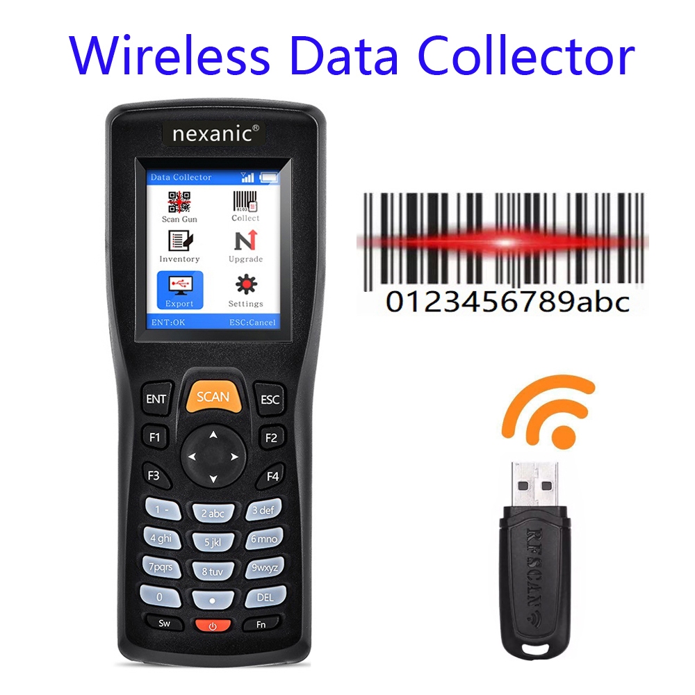 ZumTek PDT3309 Wireless Barcode Scanner PDT Portable Inventory Device ...
