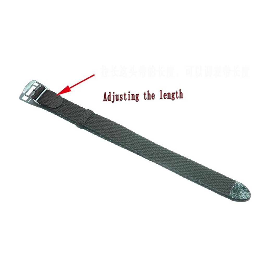 18mm 20mm High-Grade Canvas NATO Strap Outdoor Sports Thick Nylon ...