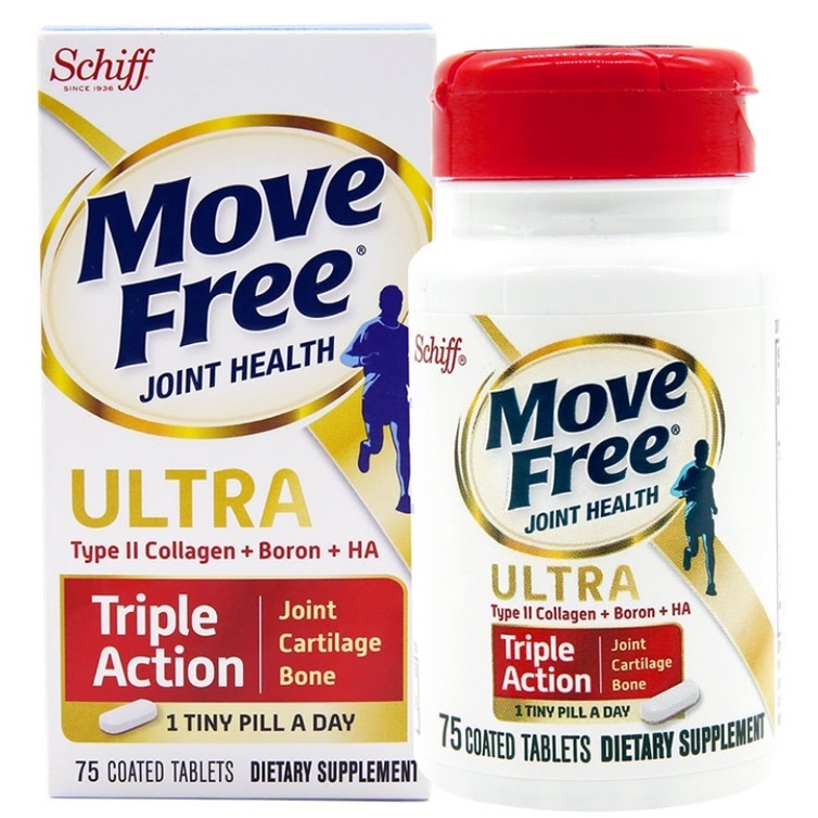 Move Free Joint Health Ultra Triple Action 75 Coated Tablets (white box ...