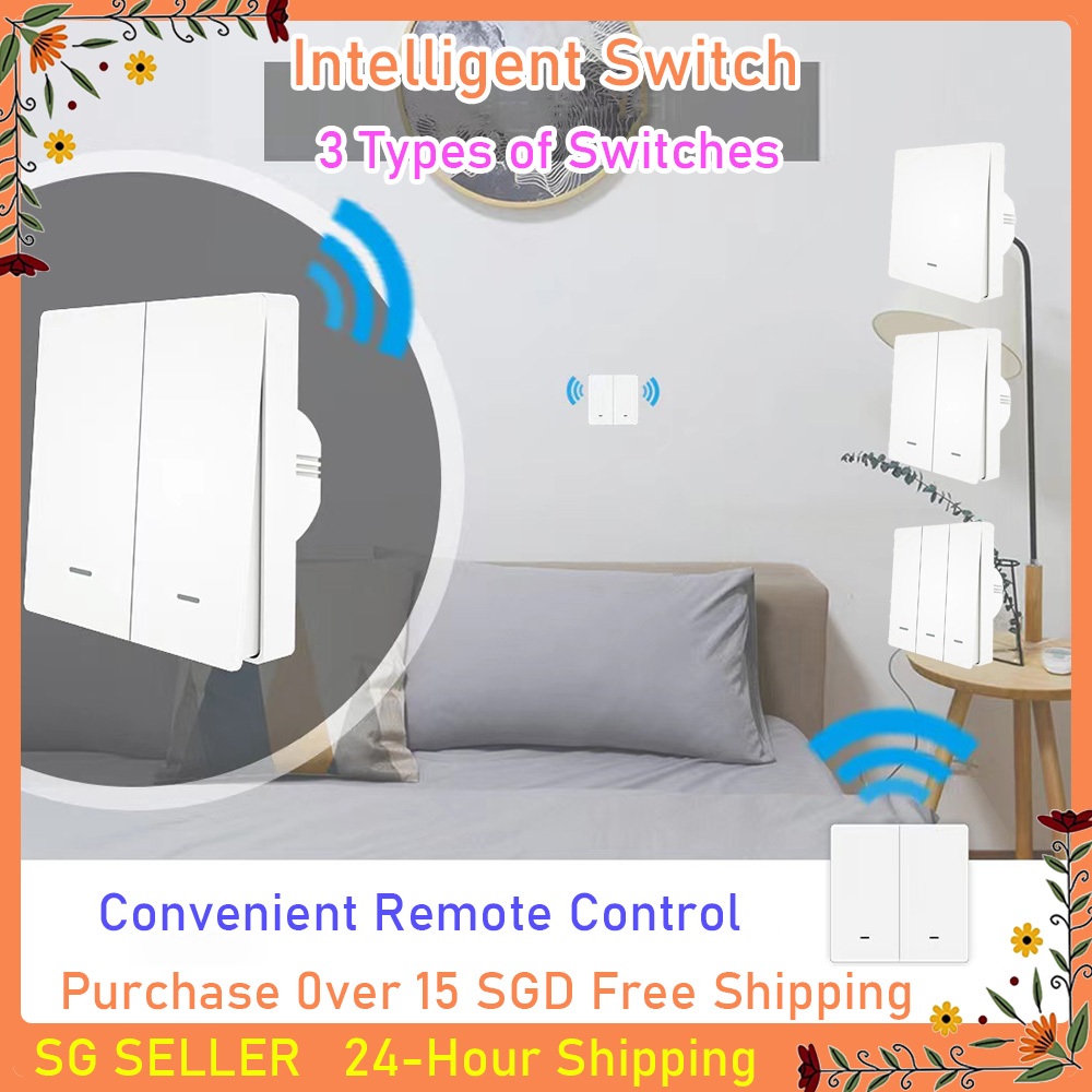 SG SELLER Smart Switch No Neutral Wire SMART LIGHT & FAN SWITCH No ...