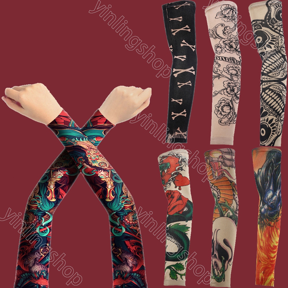 Set 1 Pair(2PCS)Anti-UV/Dust Hand Sock Arm Sleeves Ice Silk Fishing ...