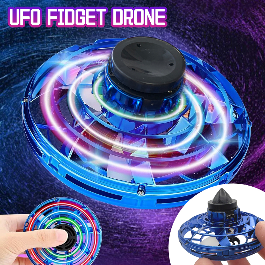 UFO Flying Drone - An interactive LED flying toy suitable for children ...