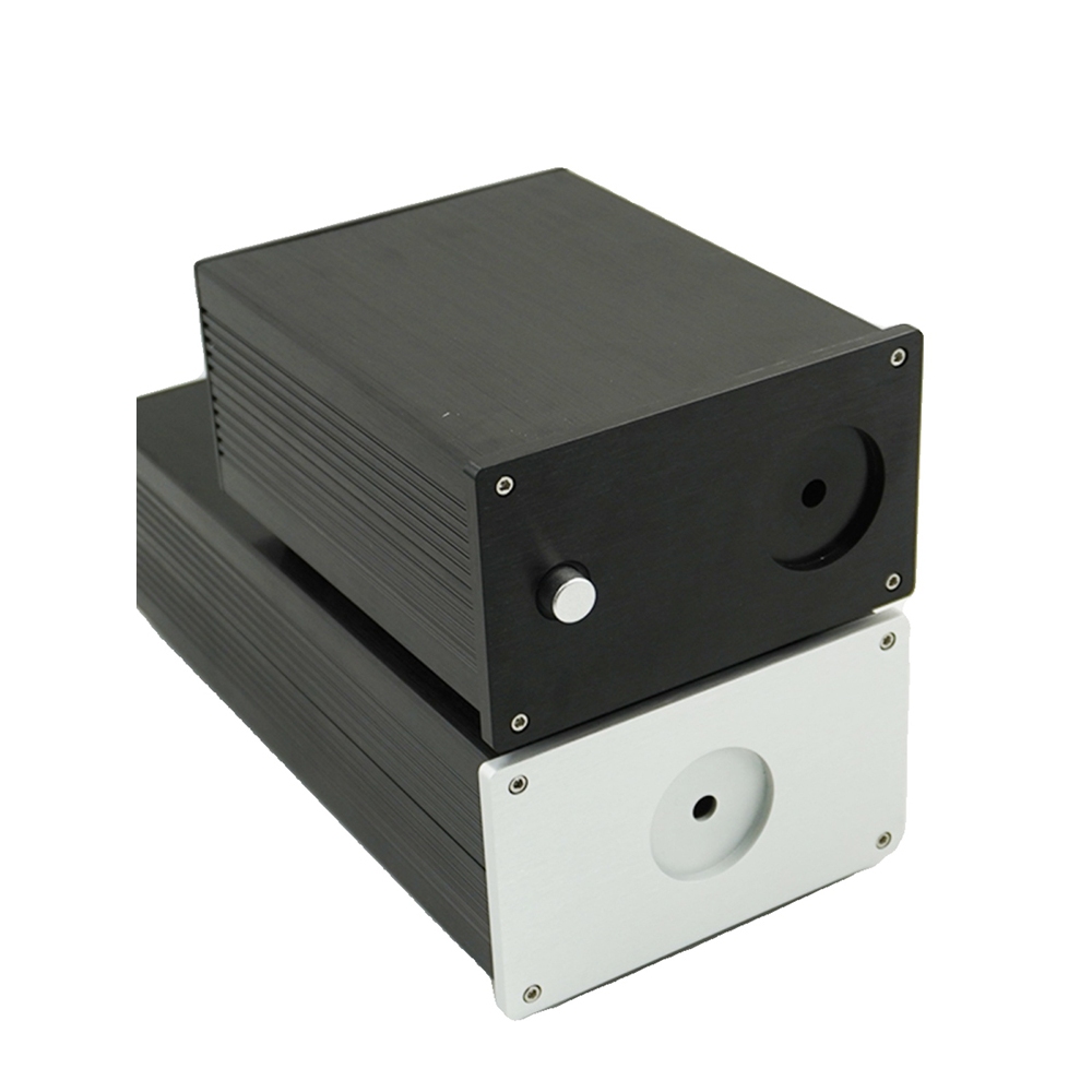 1Piece Aluminum DAC Tube Amplifier Split Power Supply Enclosure Mini AMP 126 Case Chassis Preamp ...