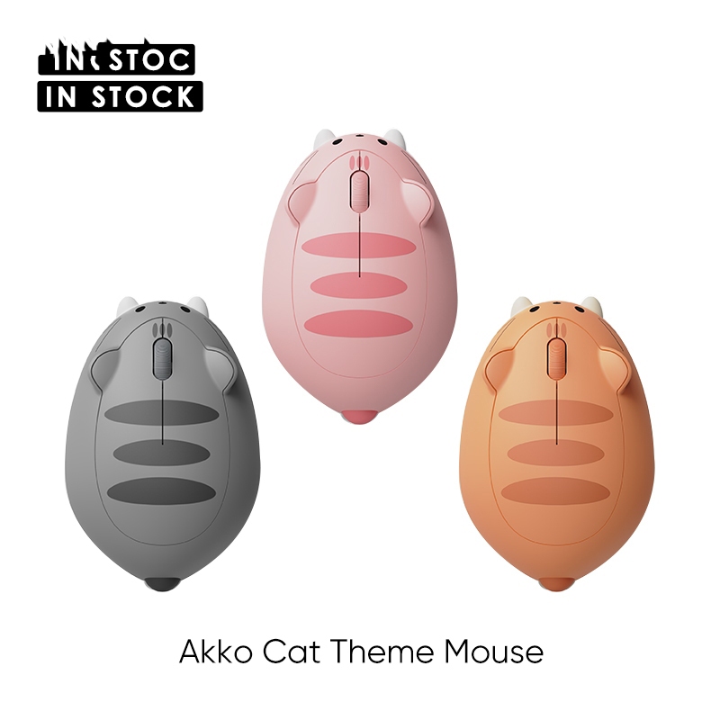 Akko Cat Theme Wireless Gaming Mouse, 2.4G GHz with a USB Receiver ...