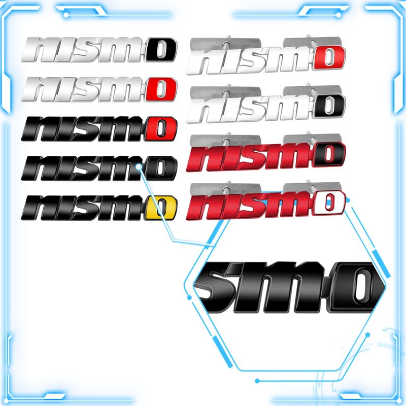 nismo Letter Badge Car stickers for Nissan NISMO modified car ...