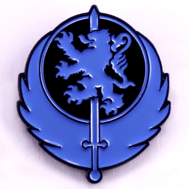 Lyons' Pride Enamel Pin Fallout Game Logo Badge RPG Gamer Jewelry Geek ...