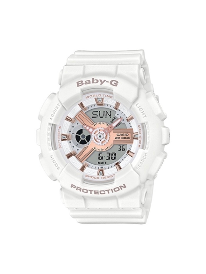 baby g girl's Watch ga110 Sports Watch Purple Waterproof Watch | Shopee ...