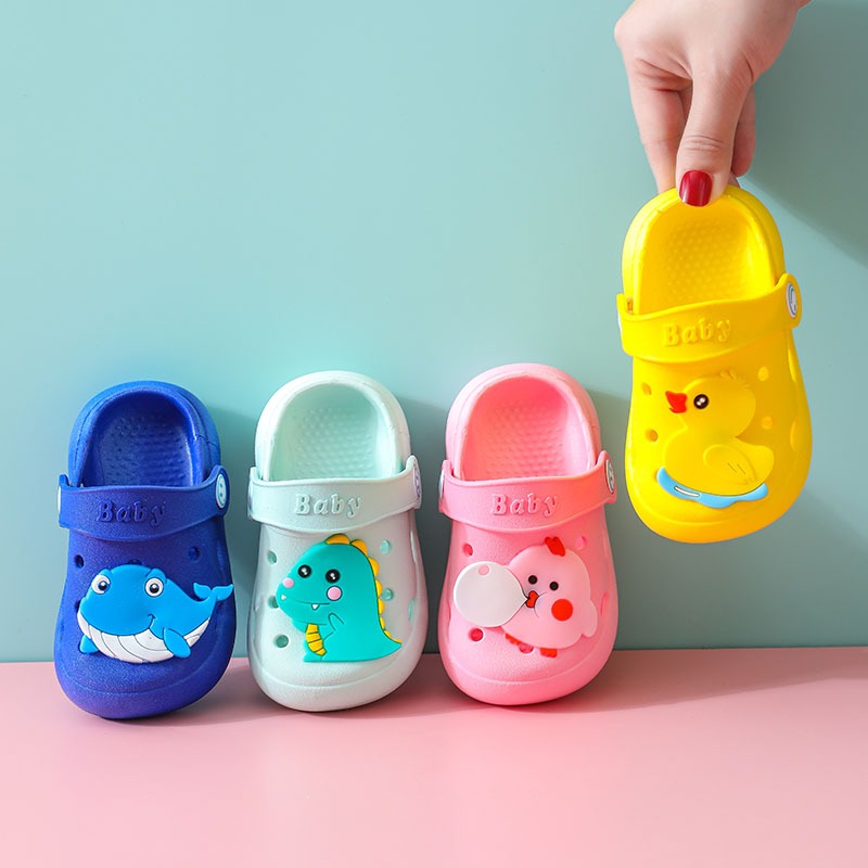 Children Sandals/Summer Baby Slippers/Cartoon Beach Sandals/Boys Girls ...
