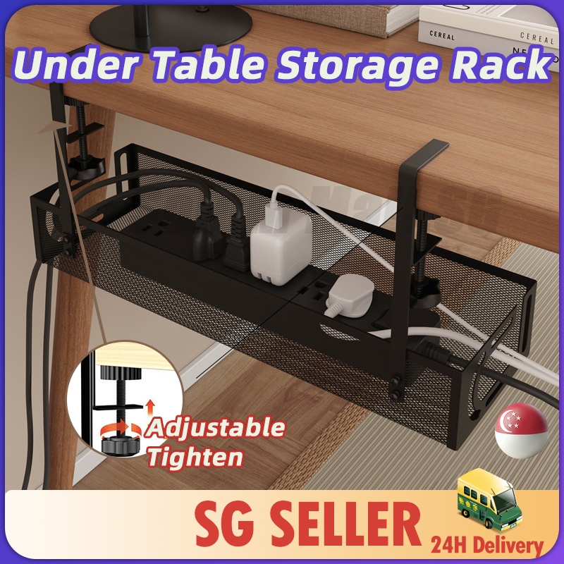 🇸🇬【Ready Stock】Office Desk Wire Organizers Under Desk Cable Management ...