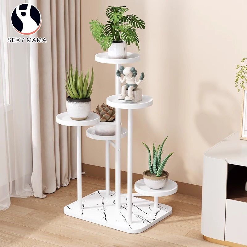 Plant rack indoor multi-layer wrought iron flower rack flower pot stand ...