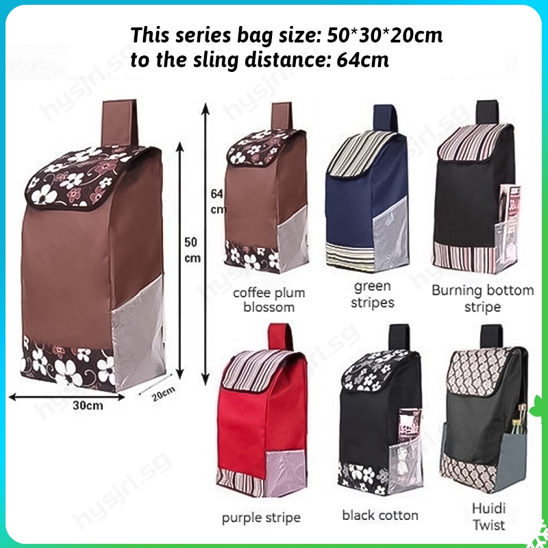 Shopping Trolley Cloth Bag Supermarket Eco Shopping Bag Large Capacity ...