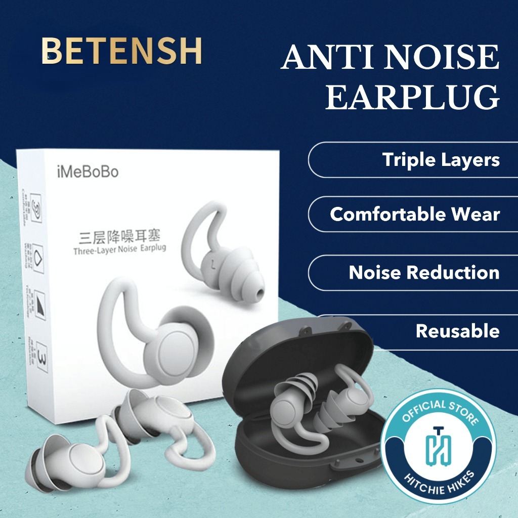 🔥SG LOCAL STOCK🔥 Sleeping Earplug IMeBoBo Anti Noise Sleeping Earplugs ...