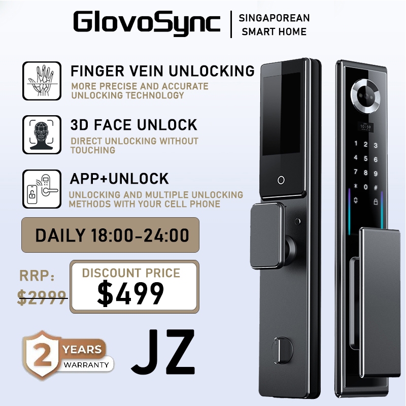 GLOVOSYNC Free Installation HDB Keyless Entry Digital Lock With Keypad ...