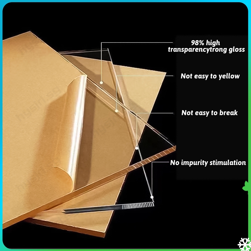 Highly transparent acrylic sheet plexiglass hard plastic sheet diy ...