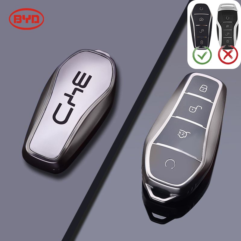 BYD M6 ATTO3 shark atto2 SEAL U keychain BYD dolphin/seal key cover ...