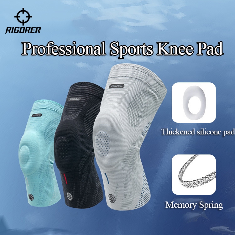 Rigorer Professional Sports Knee Brace Pads Elastic Breathable Knee ...