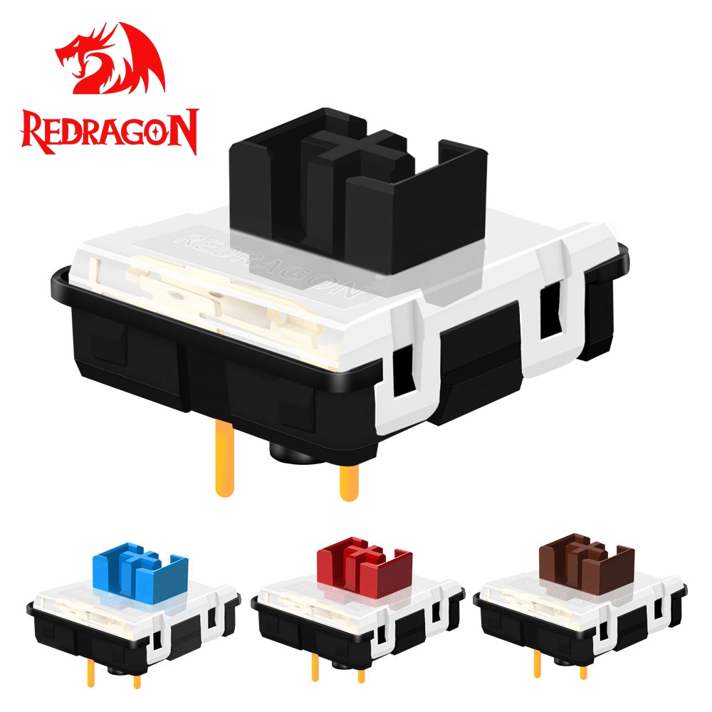 Redragon SMD RGB MX Low Profile switch 3Pin red black blue brown ...
