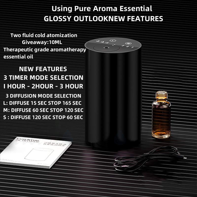 [SG Seller] NEBULIZER DIFFUSER Car Diffuser Nebulizer Essential Oil ...