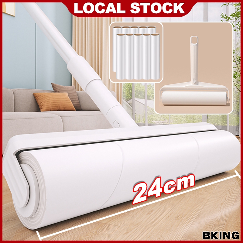 Lint Roller Refill Sticky Roller Cleaner Mop Floor Roller Sticker ...
