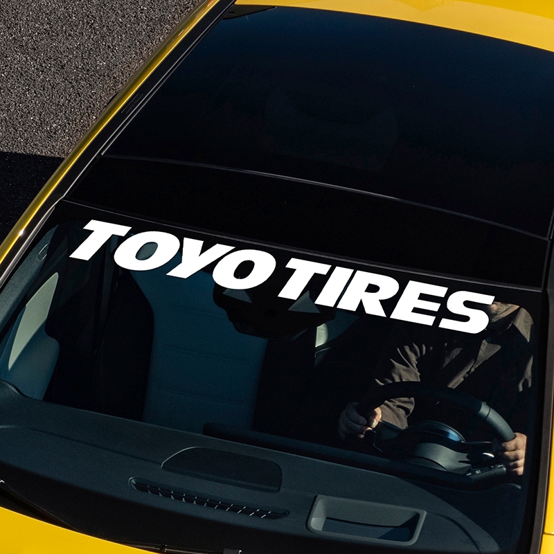 TOYO Sticker TOYO TIRES Windshield Decal Stickers High Quality Car ...