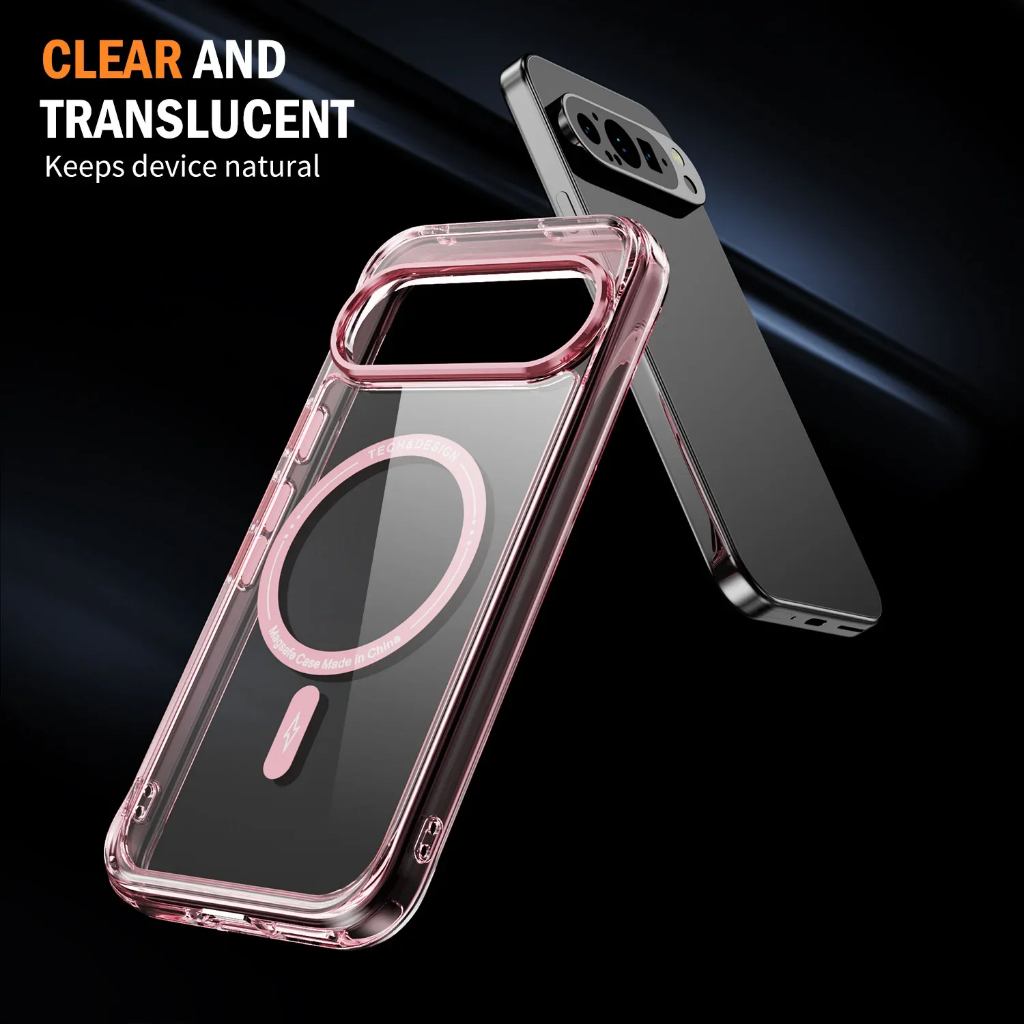 Transparent Mirage Magnet Case for Google Pixel 8 8A 8 Pro 9 9 Pro XL ...
