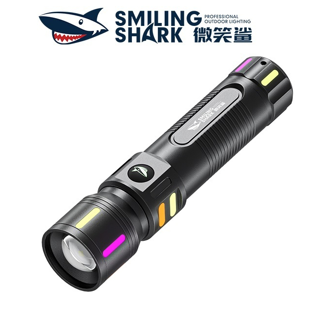 Smiling Shark SD5246 Led Torchlight M60 6000LM Super Bright Torch Light ...