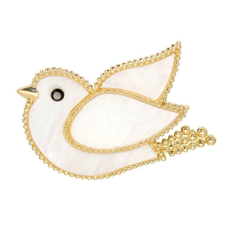 Peace Dove Brooch Pins Elegant Corsage Brooches Jewelry for Women ...
