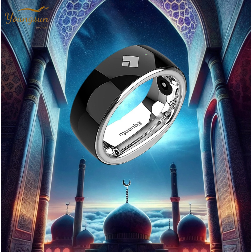 Muslim Gift Smart Prayer Counter Azan Reminder Tasbih Digital Ring ...