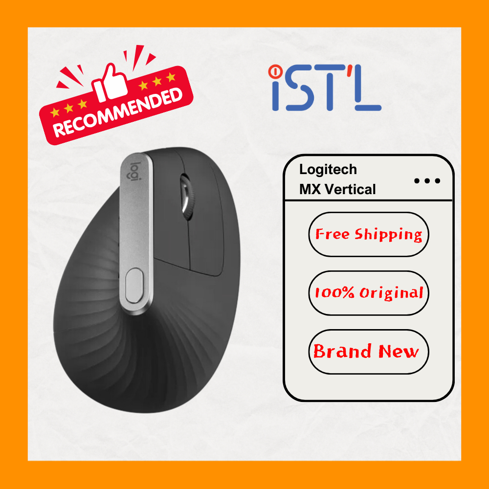 Logitech MX Vertical Advanced Ergonomic Mouse | Shopee Singapore
