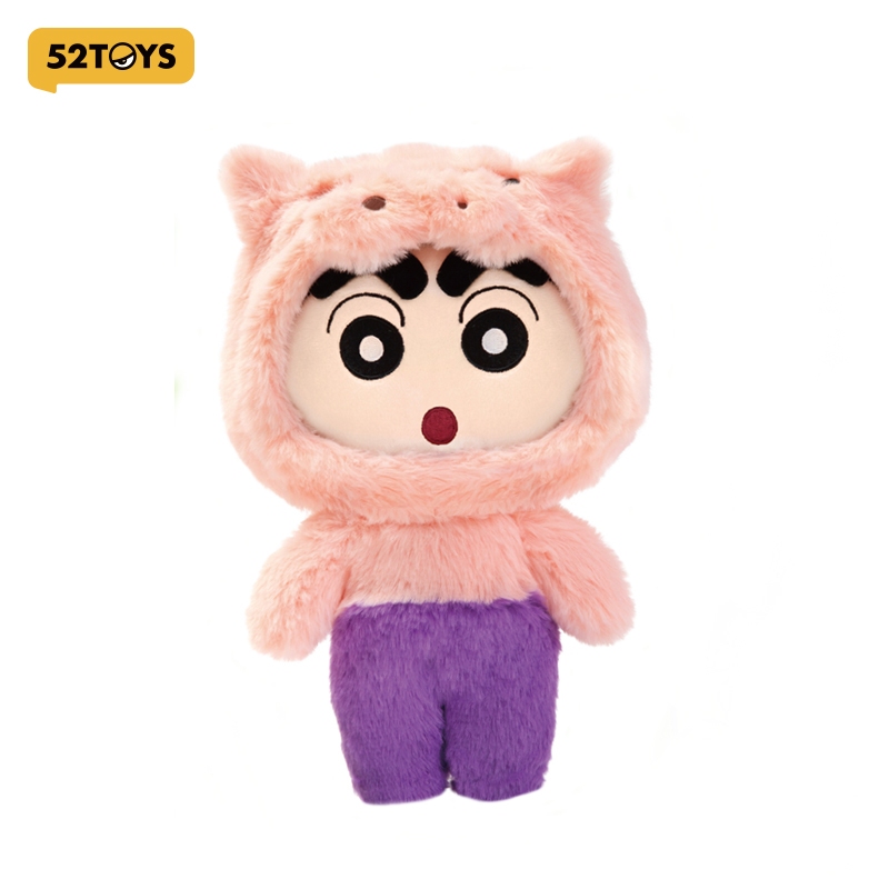 52TOYS Variety Crayon Shinchan Plush Blind Box Series Blind Box Figure ...