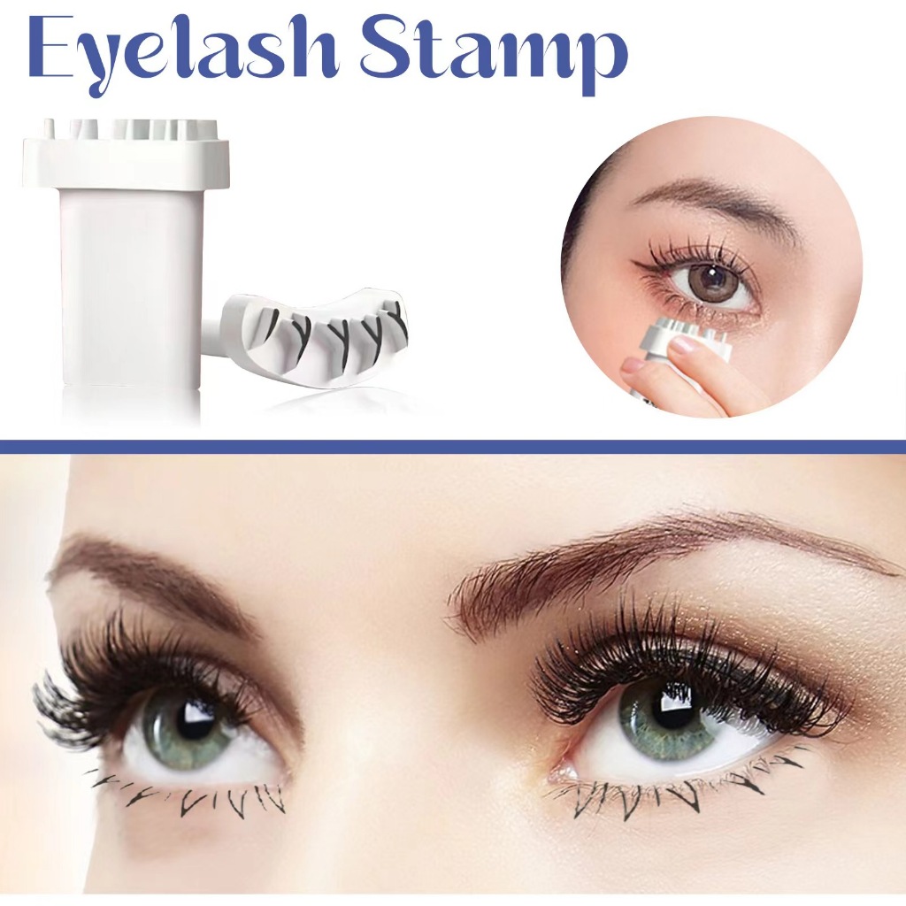 Eyelash Seal Soft Eyelash Ink Create Natural Eye Makeup Eyelash Stamp ...