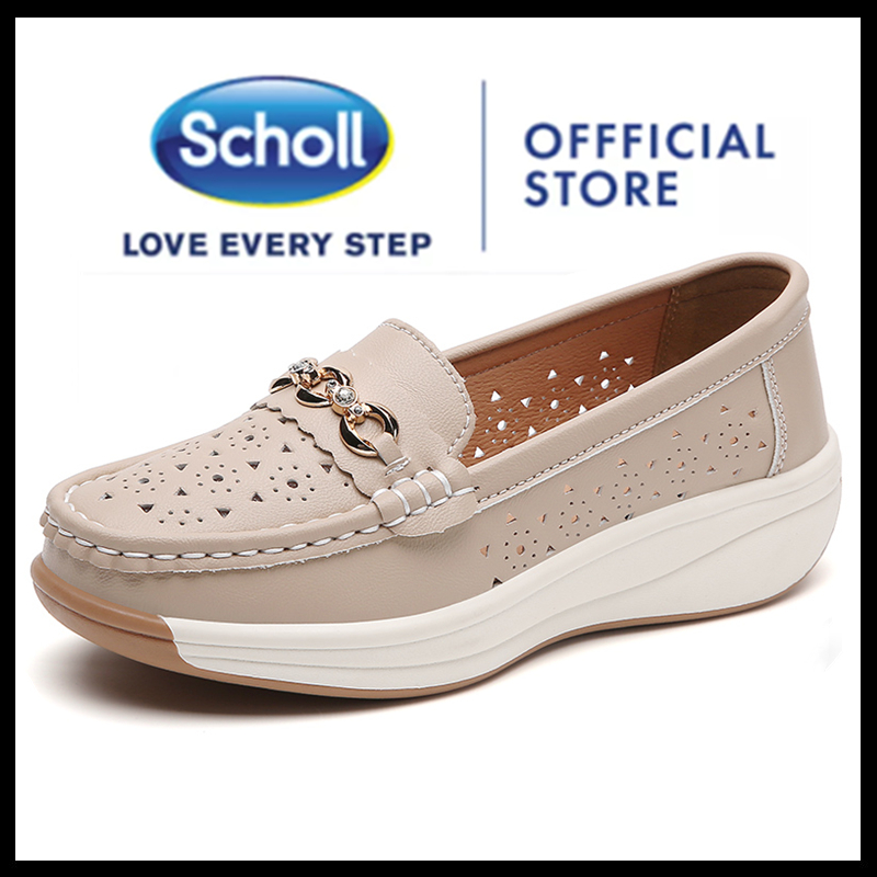 scholl women shoes Women's scholl casual leather shoes scholl ladies ...