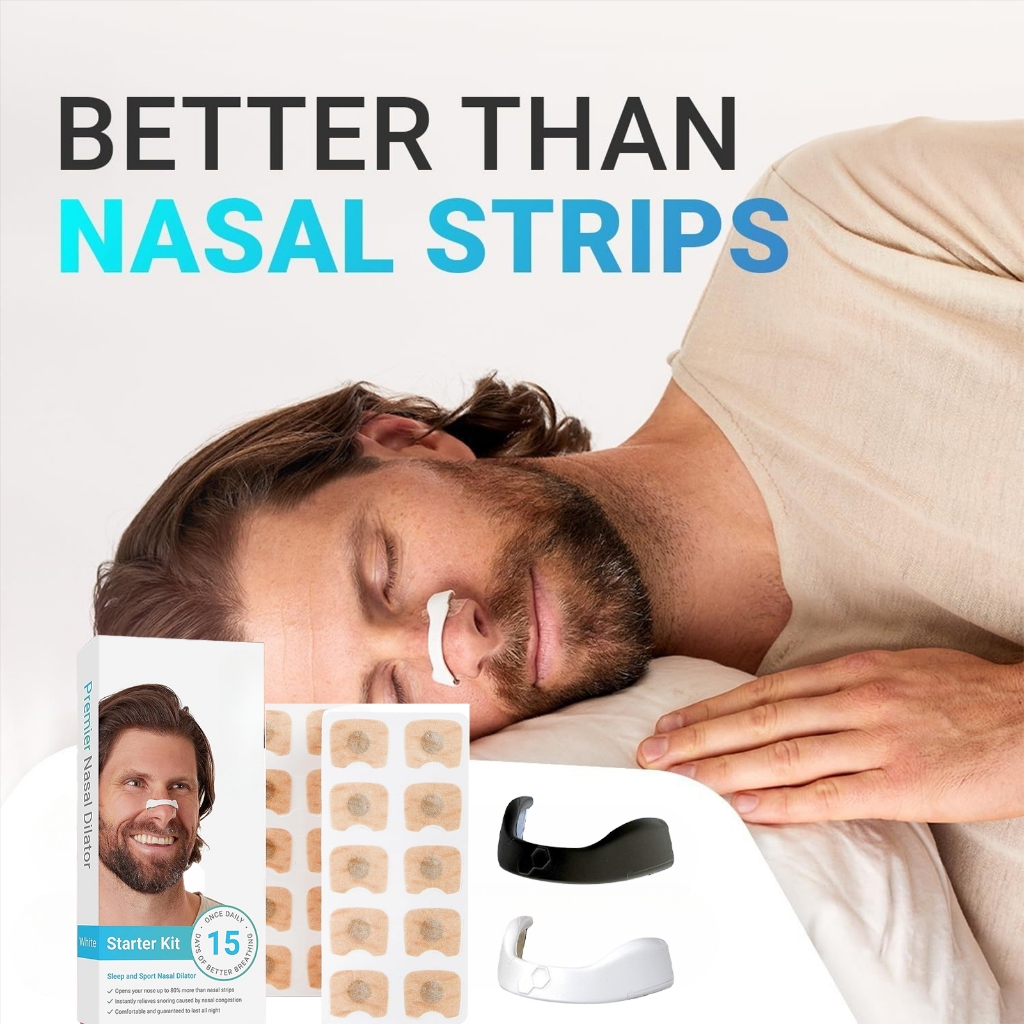 Nose Strips for Snoring While Sleeping Better Anti-Snoring Nose Strips ...