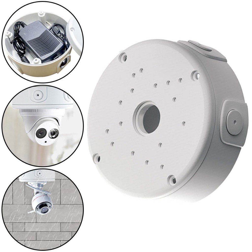 CCTV Camera Junction Box Cable Waterproof Plastic Deep Base For Dome IP ...