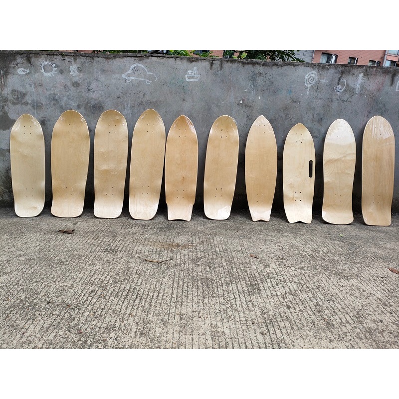 SURFSKATE DECK surf skate skateboard deck diy Maple land surfboard long ...